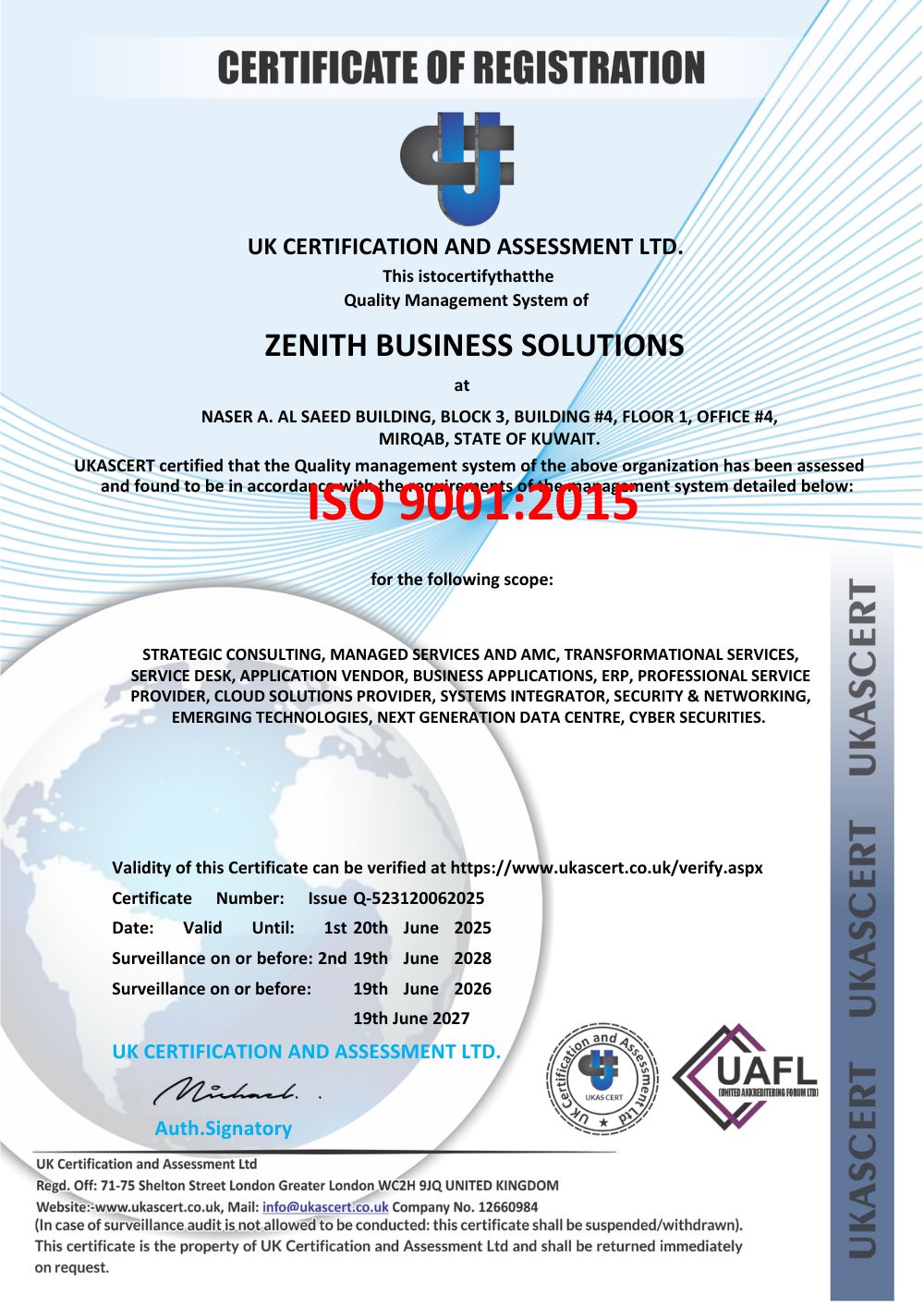 IT Services and Solutions Company in UAE & Kuwait Zenith